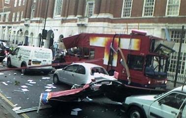 London Reels from the Thrill of Victory to the Agony of Terror... -The ...